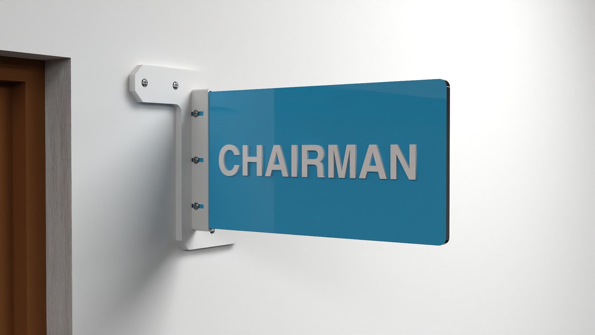 Double side name plate | Dual side nameplate | Double side classroom ...