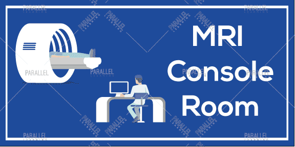 MRI Console Room signage | MRI Console Room sticker & posters
