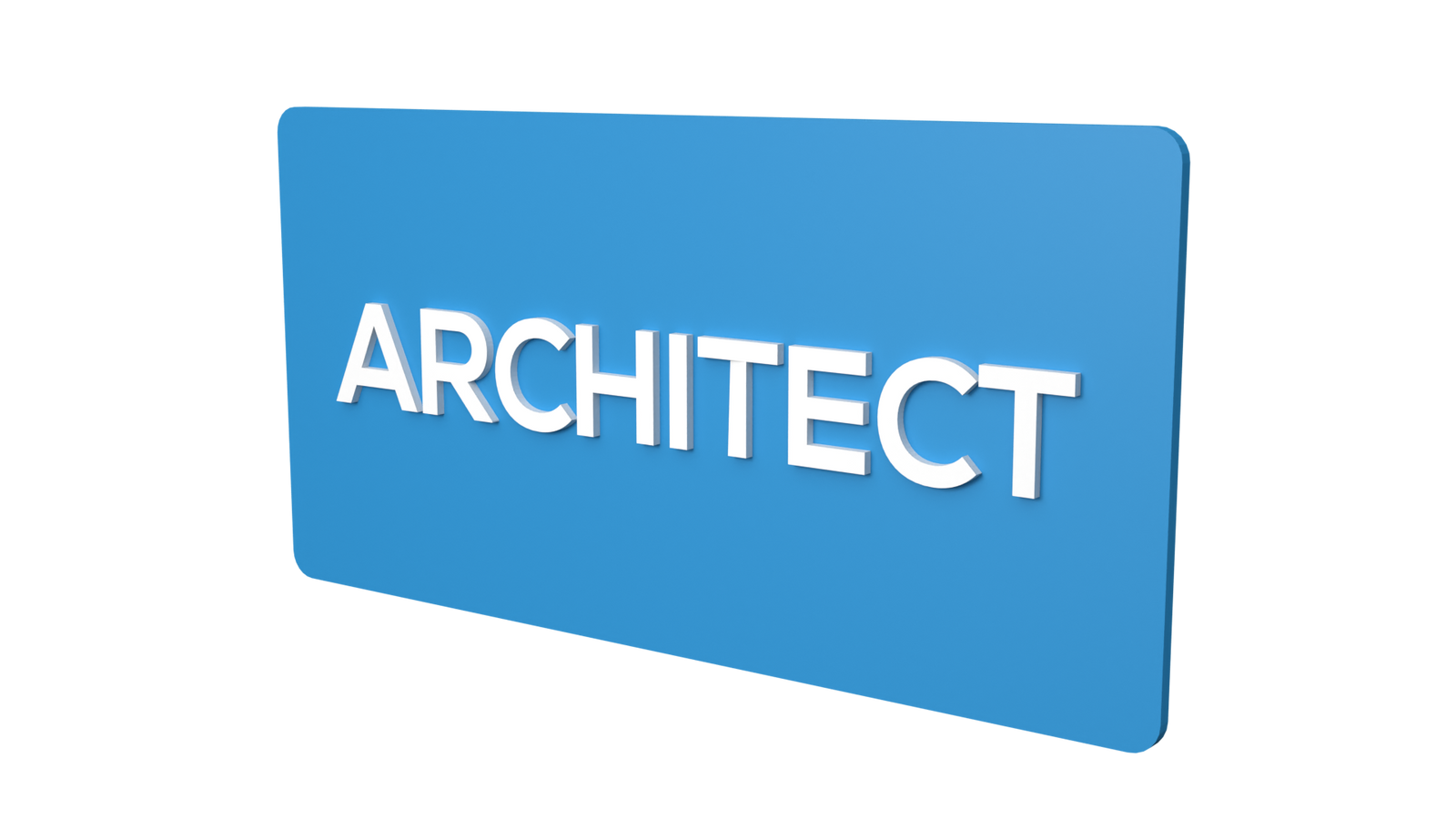 ARCHITECT | ARCHITECT Signage