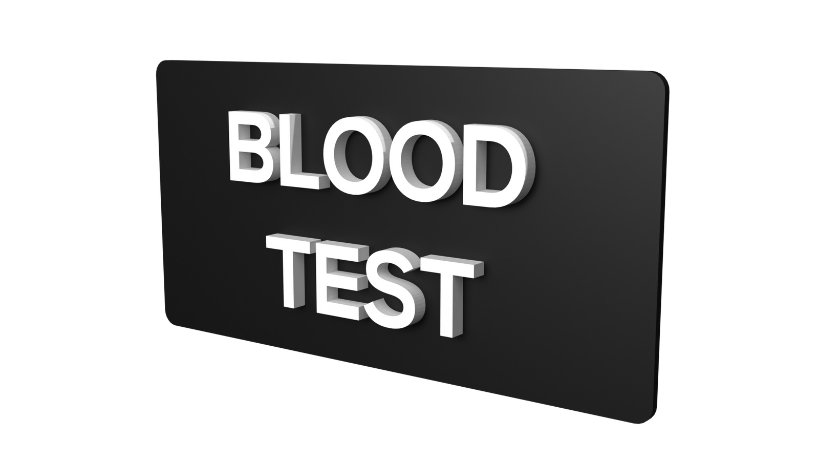 blood test Signage | laboratory sign board | Pathology lab sign board