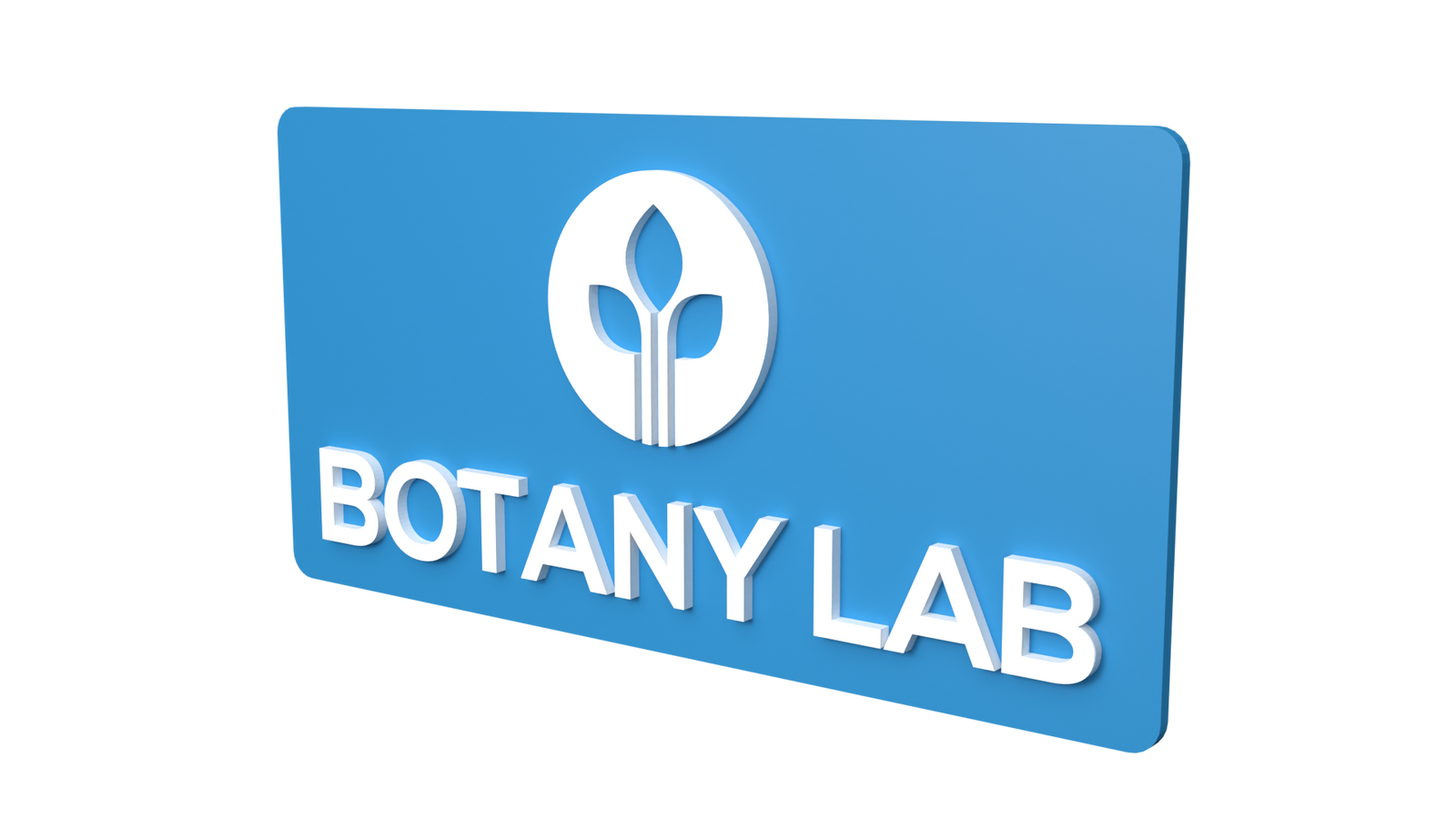 Botany Lab signboard & Signage
