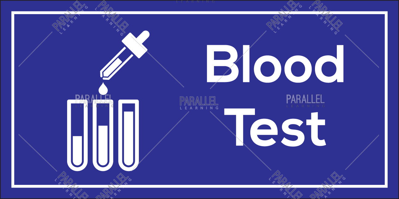 Blood Test | Blood Test sticker & Poster