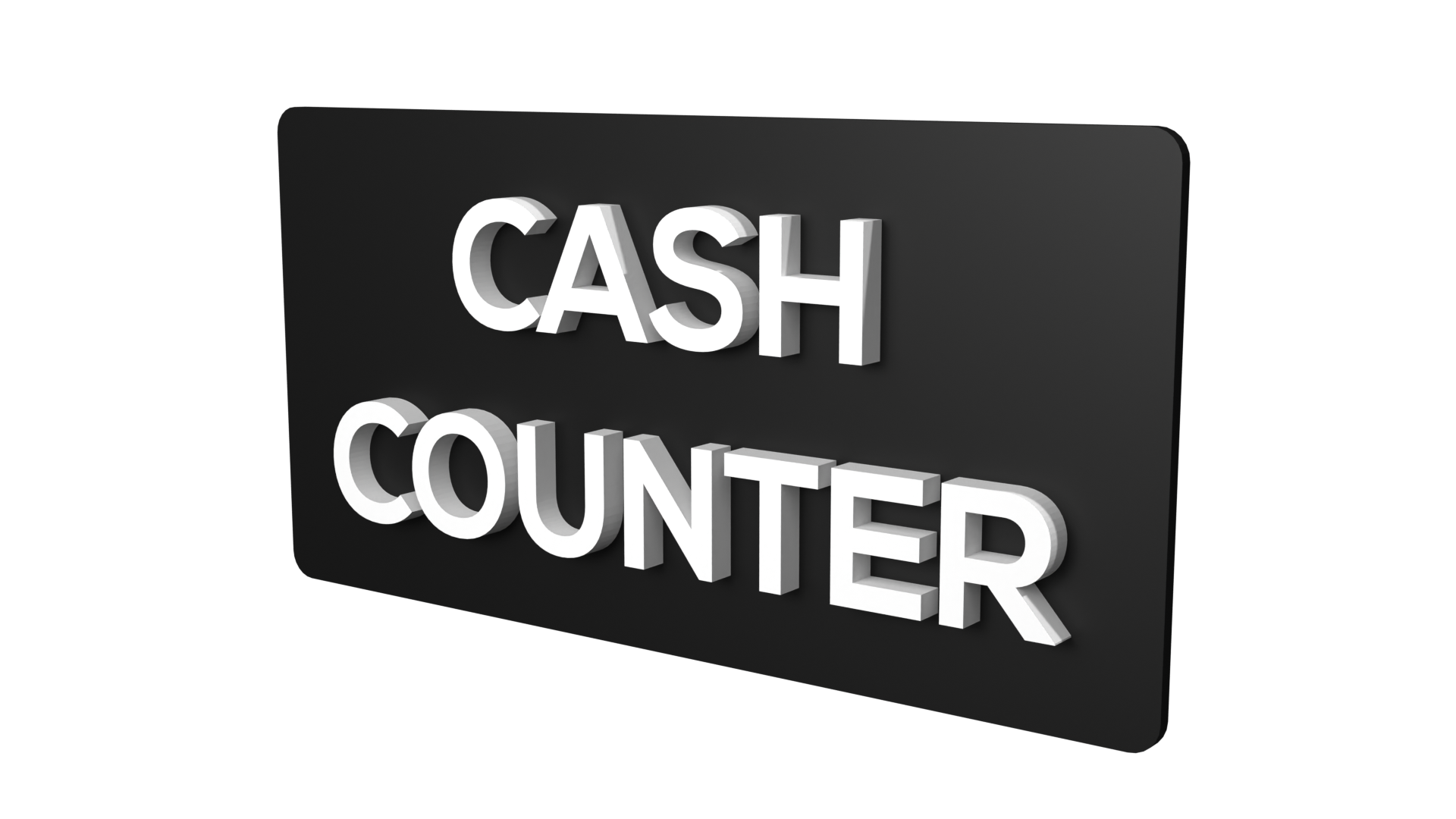 Cash Counter Sign | Cash Counter Sign Board | Cash Counter sign board
