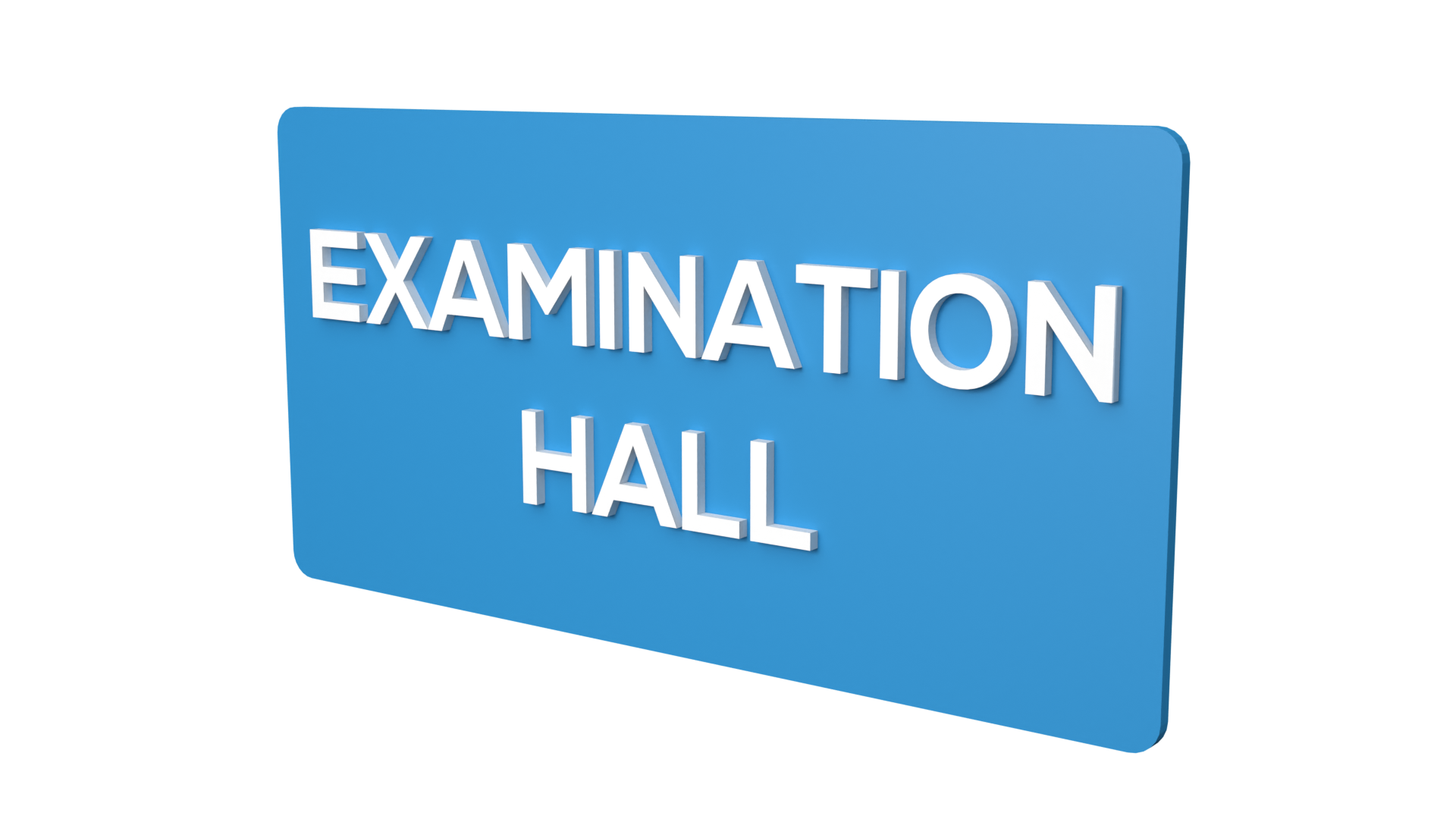 EXAMINATION HALL | EXAMINATION HALL Signage | EXAMINATION HALL Name plate
