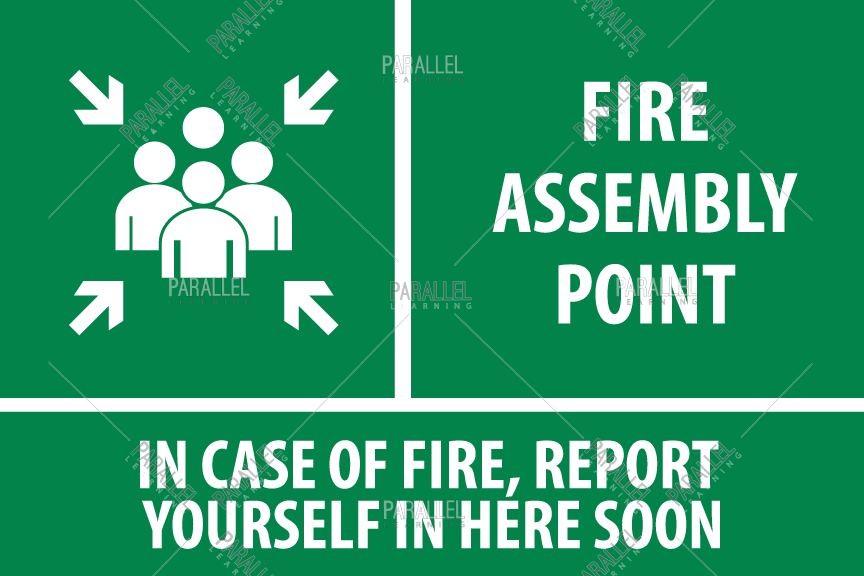 Fire Assembly Point | Fire Assembly Point signage | Fire Assembly Point ...