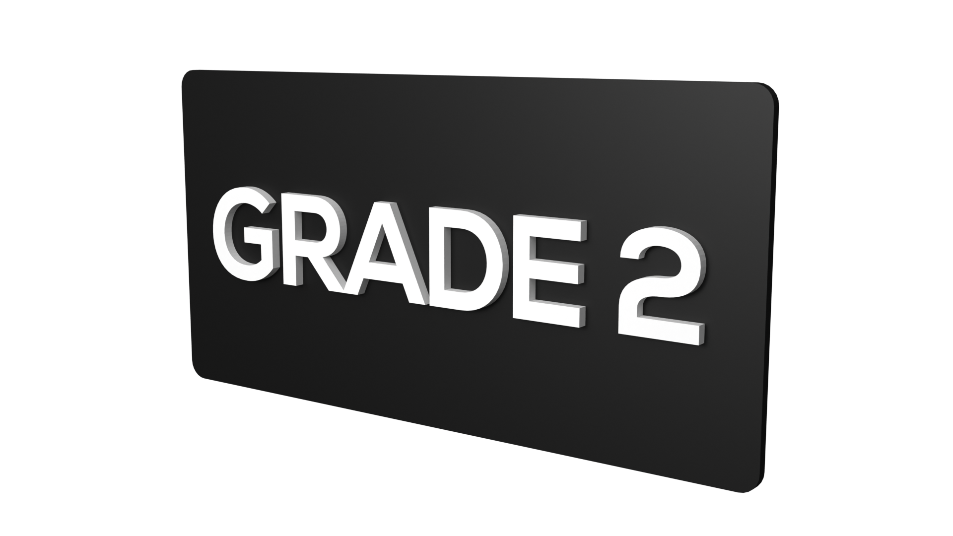 Grade 2 | Grade 2 Signage