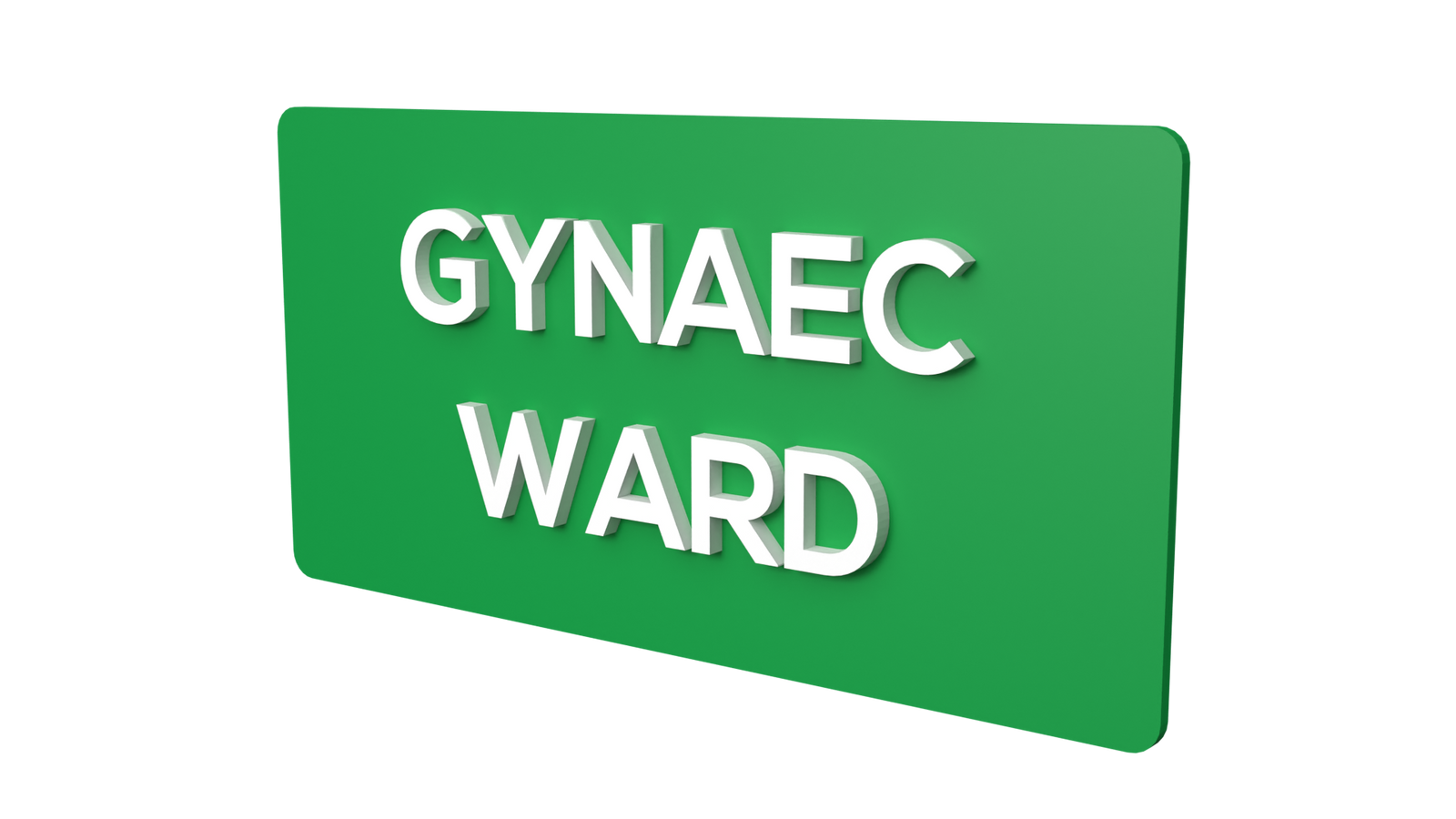 Gynaec Ward Signage