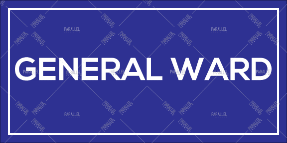 General Ward signage | General Ward sticker & posters