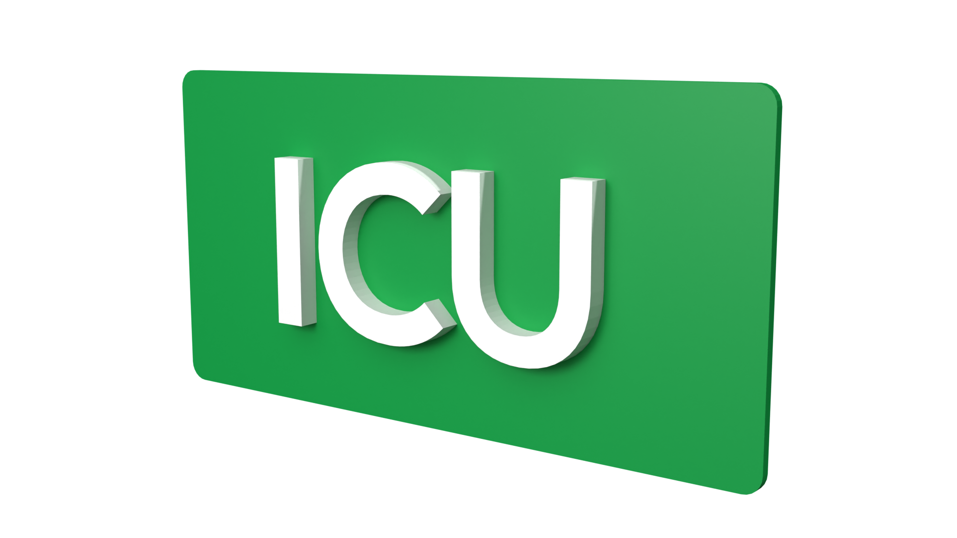 ICU sign board | ICU Signage | hospital sign board