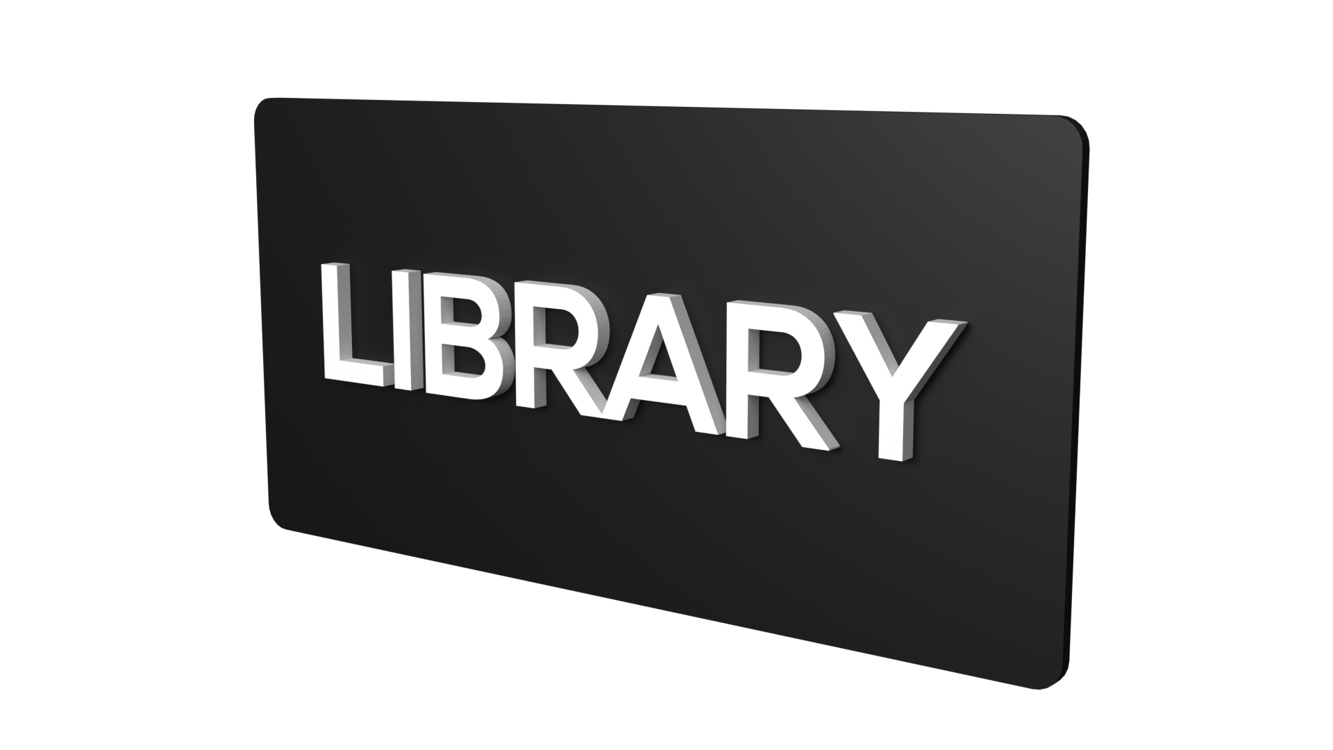 Library Signage | Library Signboard