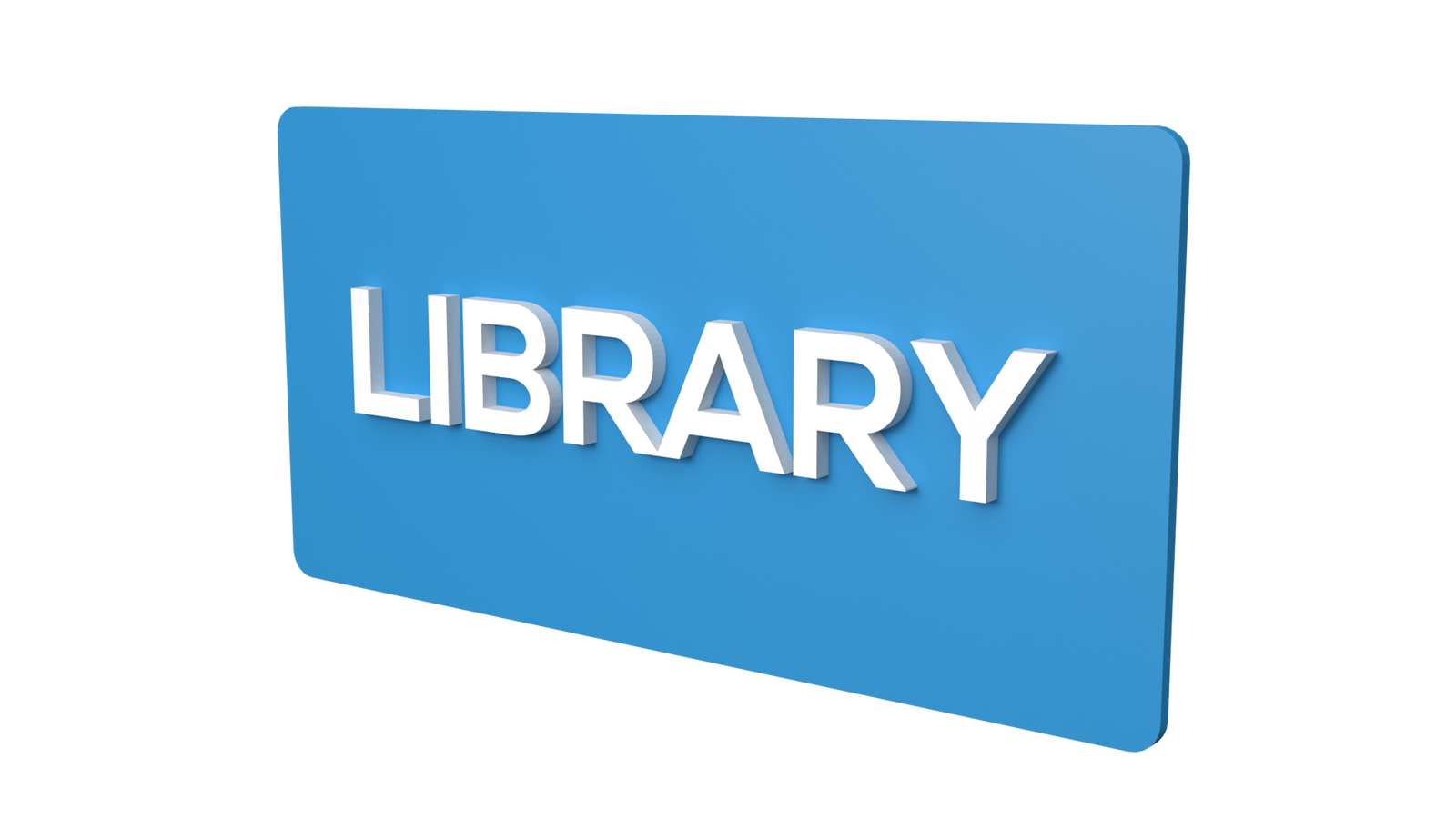 Library Signage | Library Signboard
