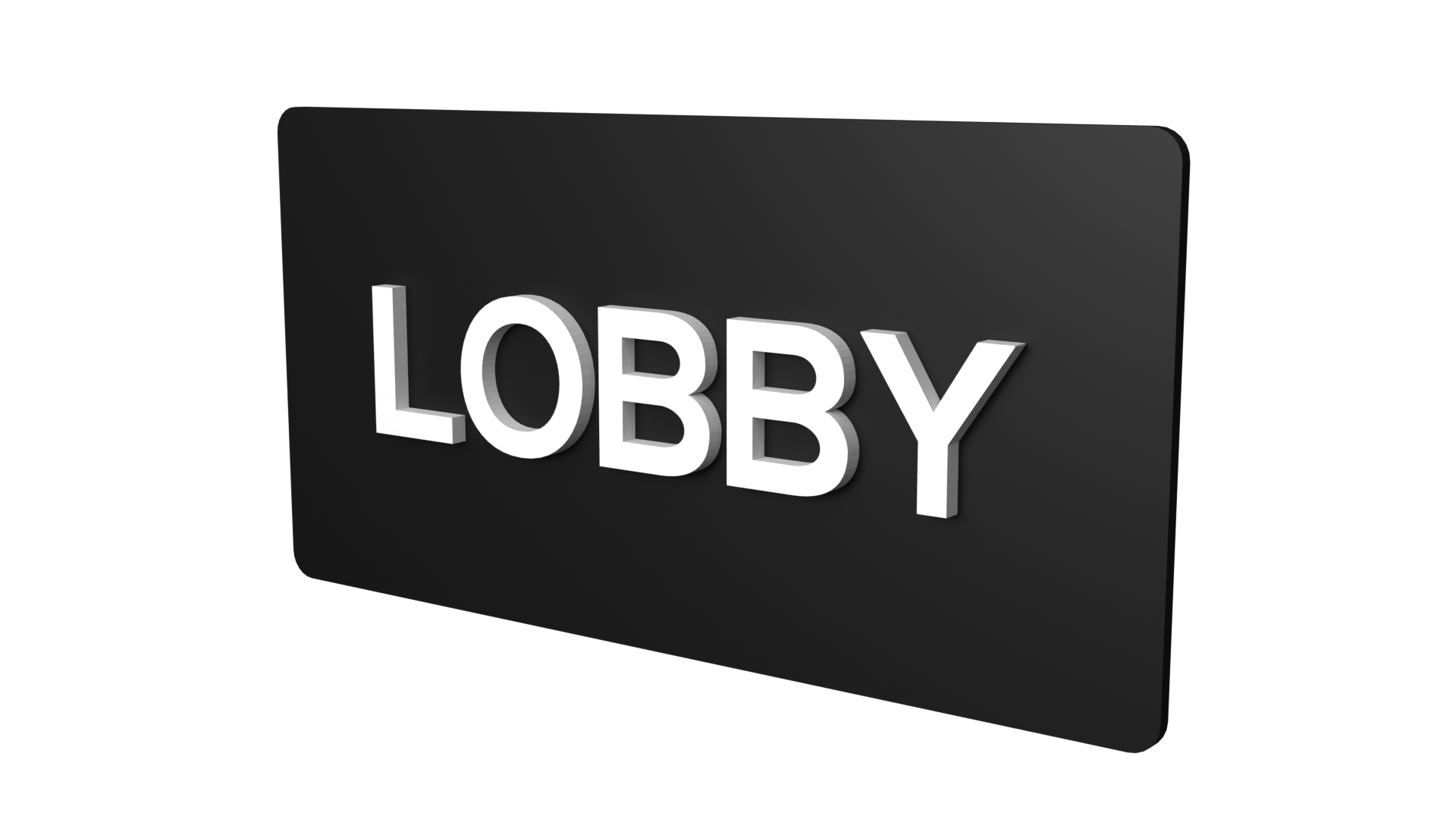 Lobby signboard | Lobby Signage