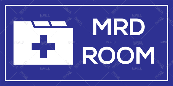 MRD Room signage | MRD Room sticker & posters