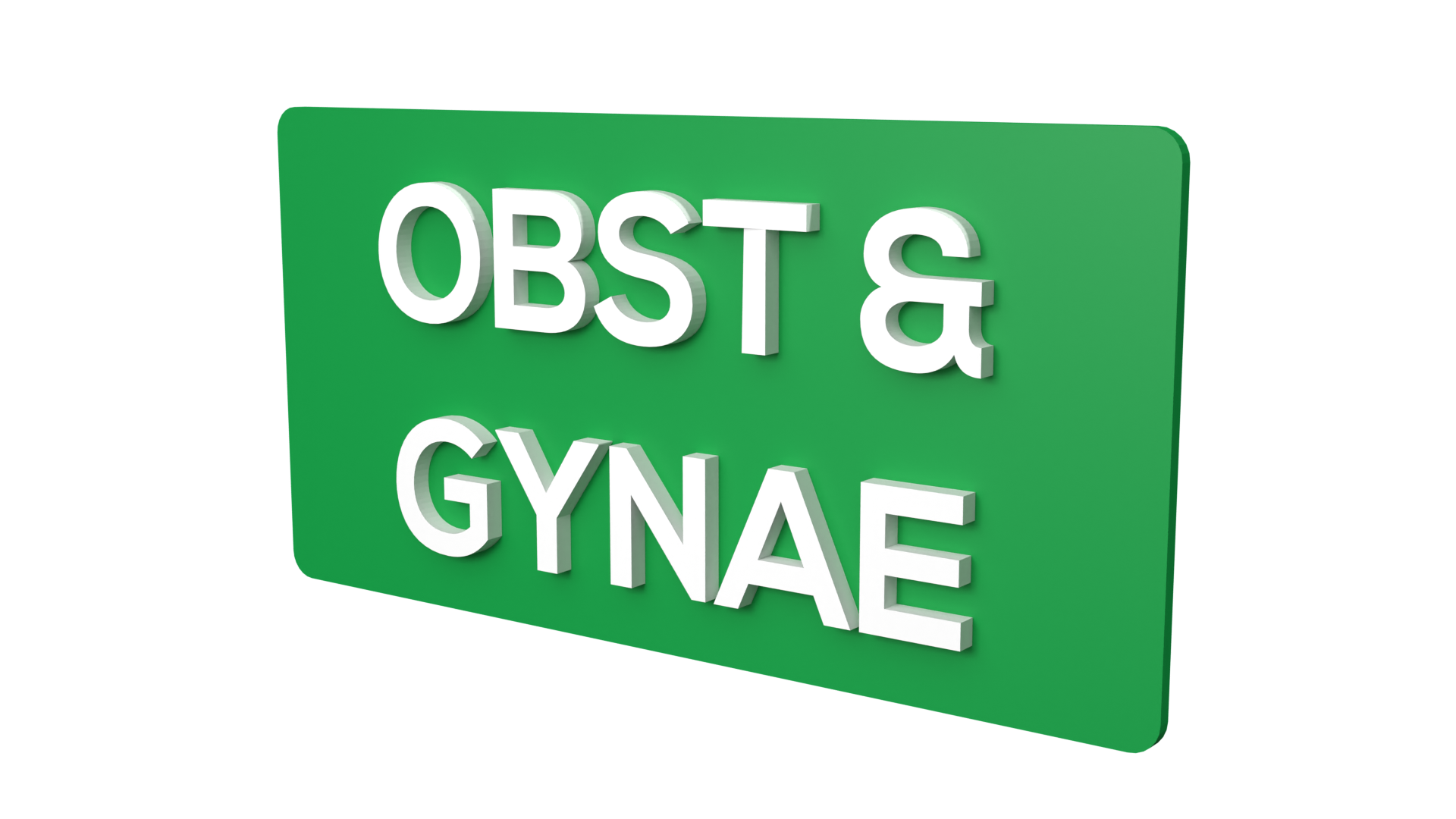 Medical sign board | OBST & GYNAE signboard | Medical Signage