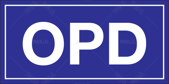 OPD signage | OPD sticker & posters | signage for hospitals & clinics