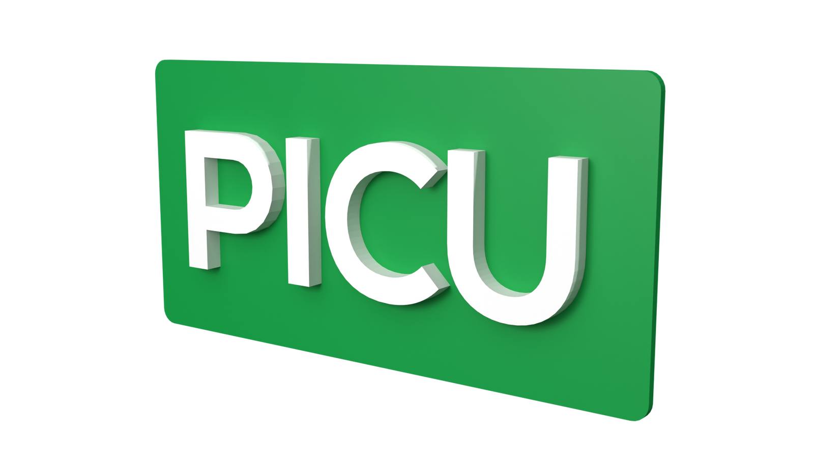 PICU signboard | PICU Signage