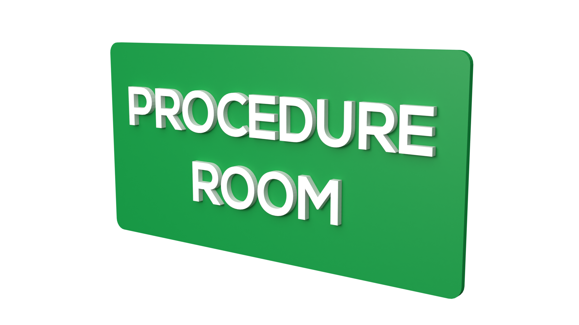 Procedure Room | Procedure Room Signage | Procedure Room signboard