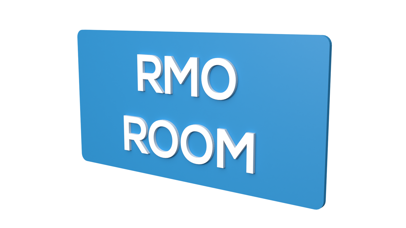 RMO Room | RMO Room signage | RMO Room signboard