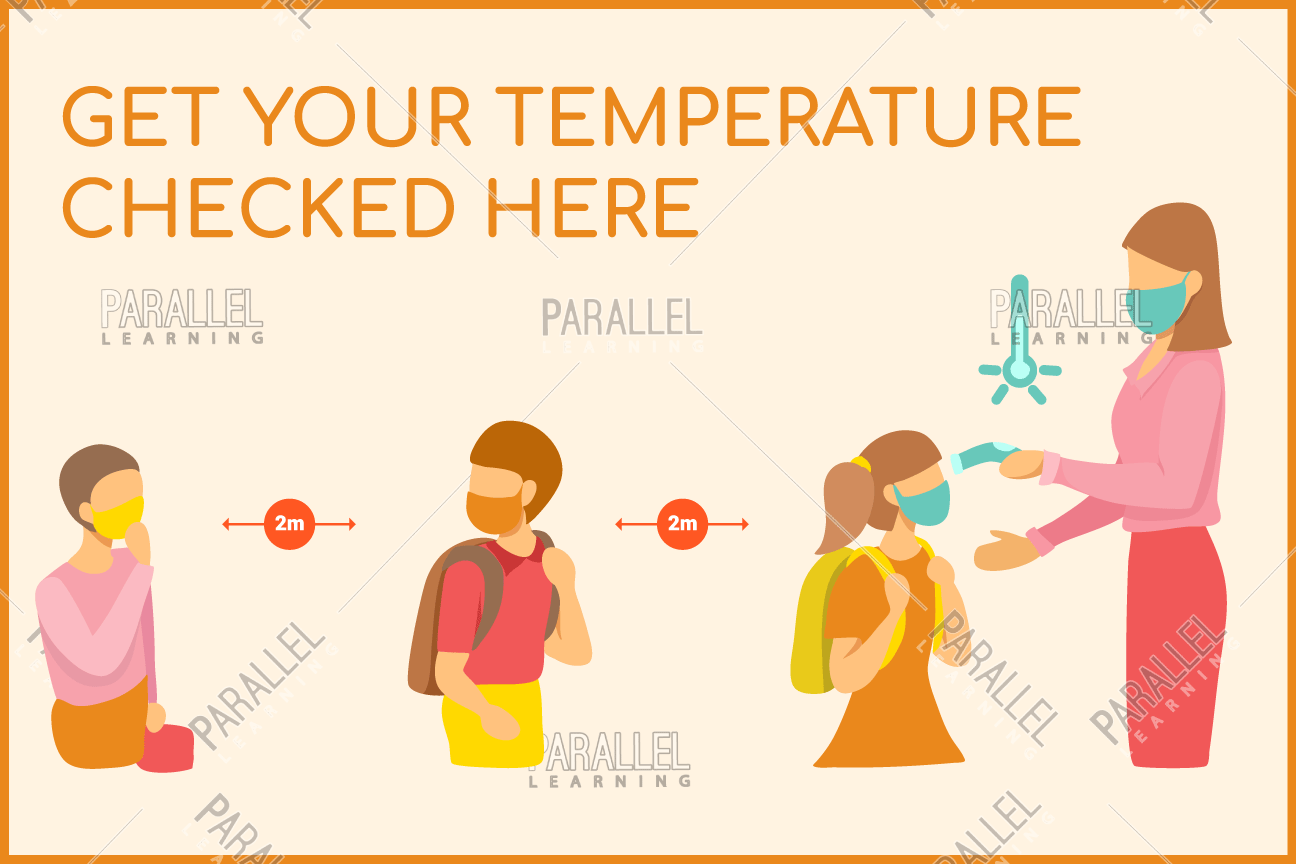 Get your temperature check signage | Get your temperature check posters ...