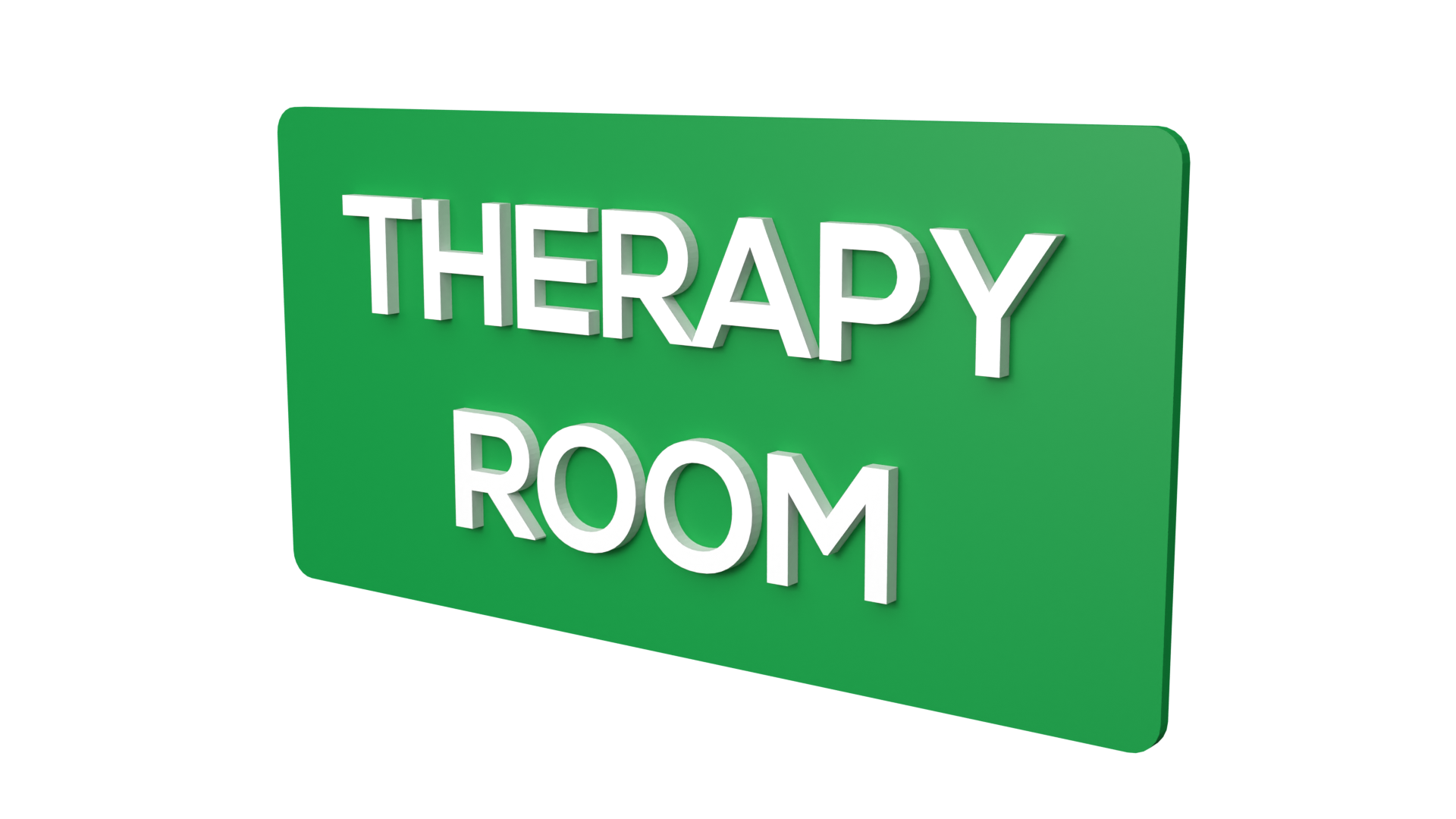 Therapy Room | Therapy Room signage | Therapy Room signboard