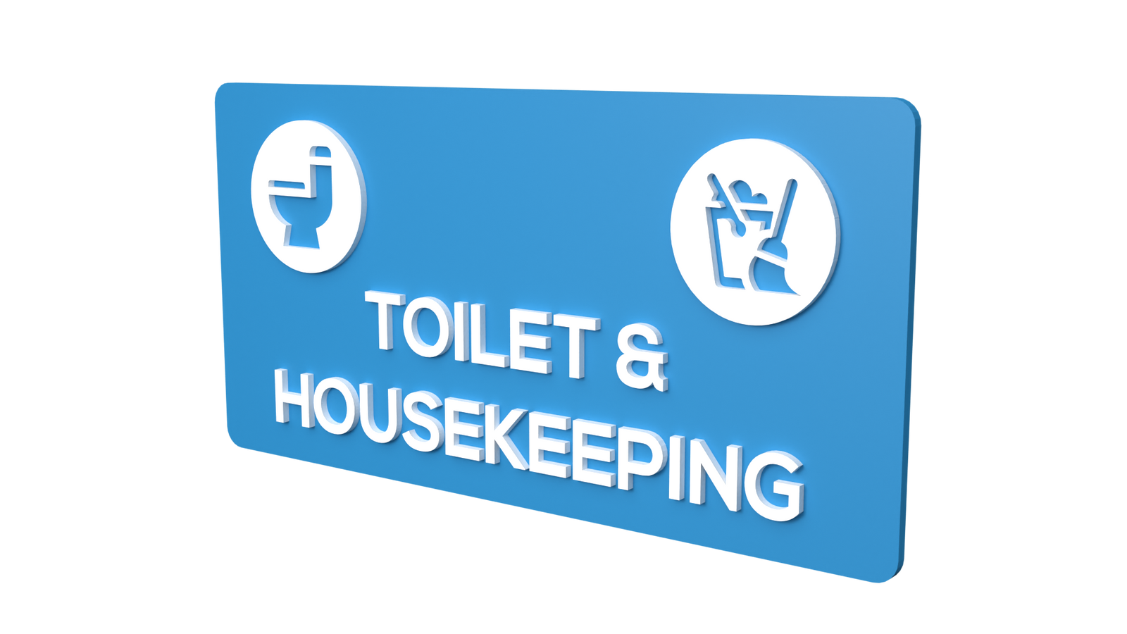 Toilet & Housekeeping | Toilet & Housekeeping signage