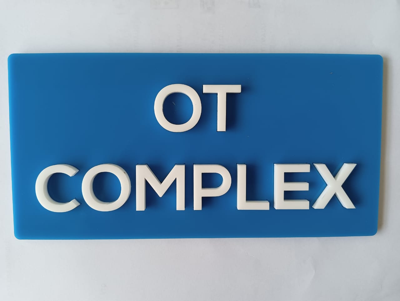 OT Complex sign | OT Complex Signboard
