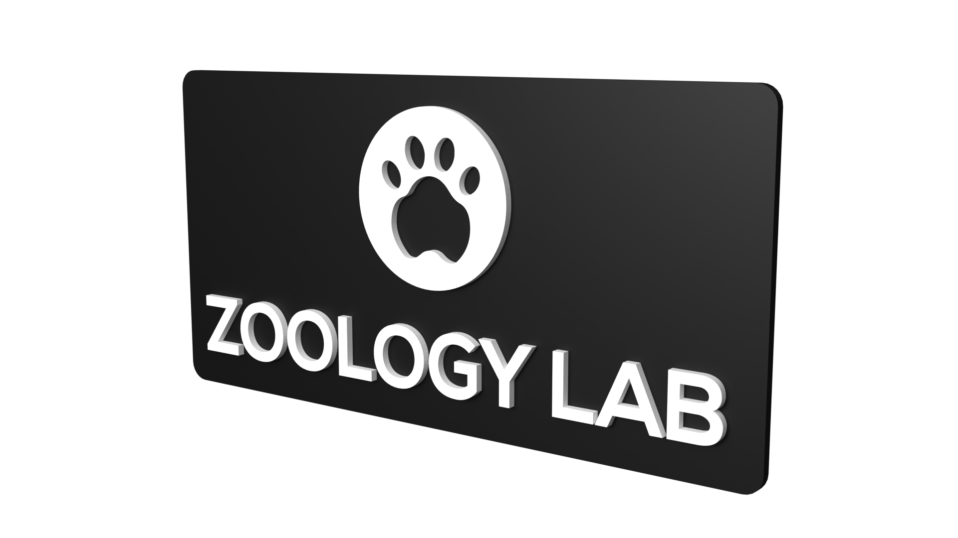 Zoology Lab | Zoology Lab signboard | Zoology Lab signage