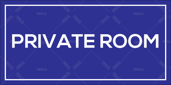 Private Room signage | Private Room Sticker & posters
